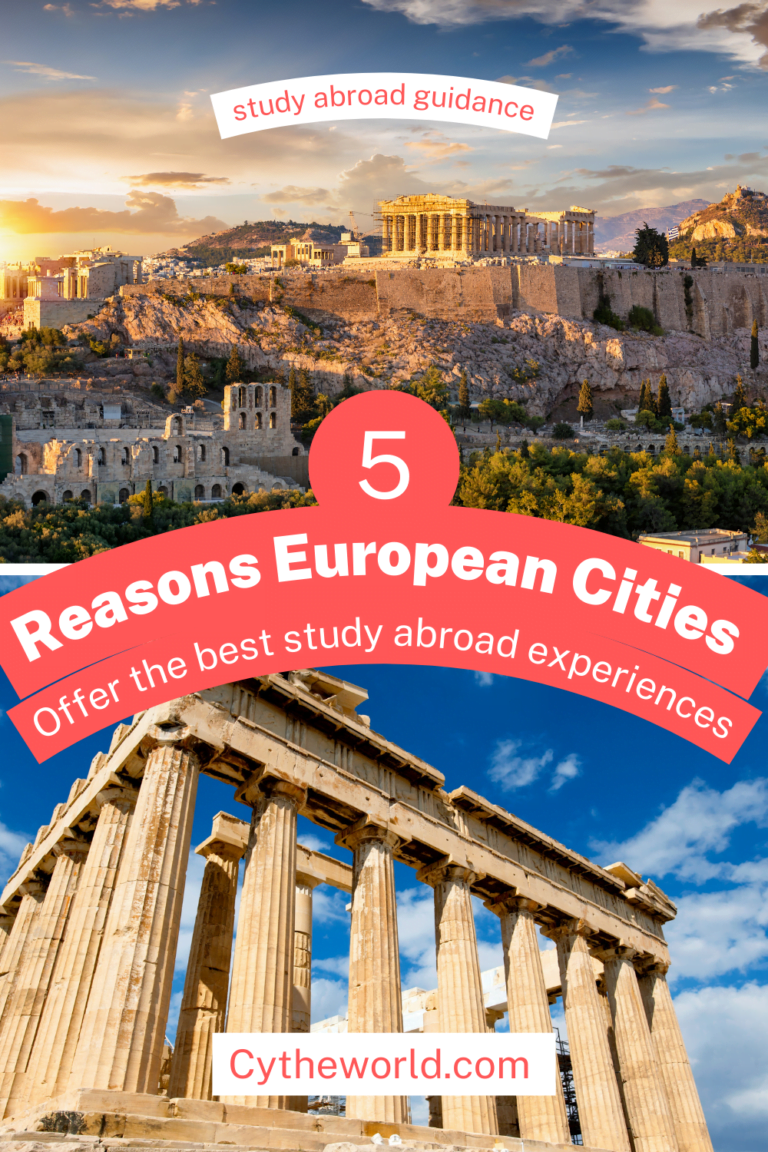 Top 5 Reasons European Cities Are Ideal Study Abroad Destinations