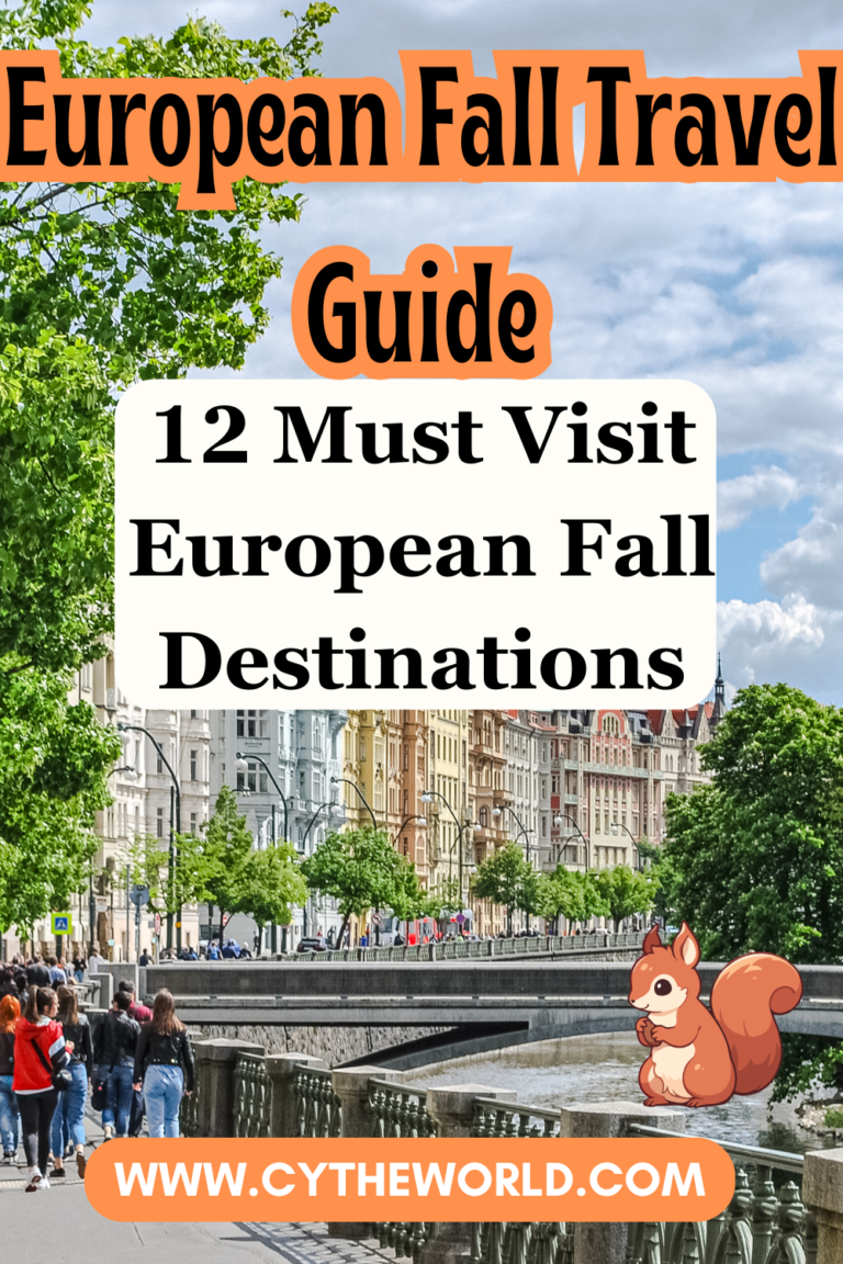 12 Must-Visit European Destinations for Fall Foliage 2024