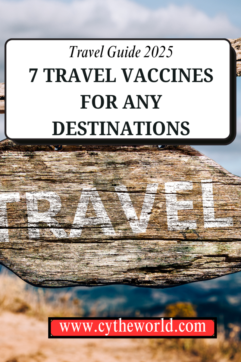Travel Planning 411: 7 Vaccines Every Traveler Should Know About